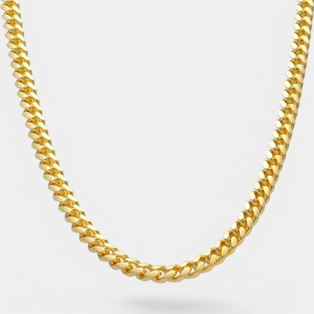 👑 79 Kings | 4mm Cuban Link Chain - 18k Gold over Sterling | Mens ...